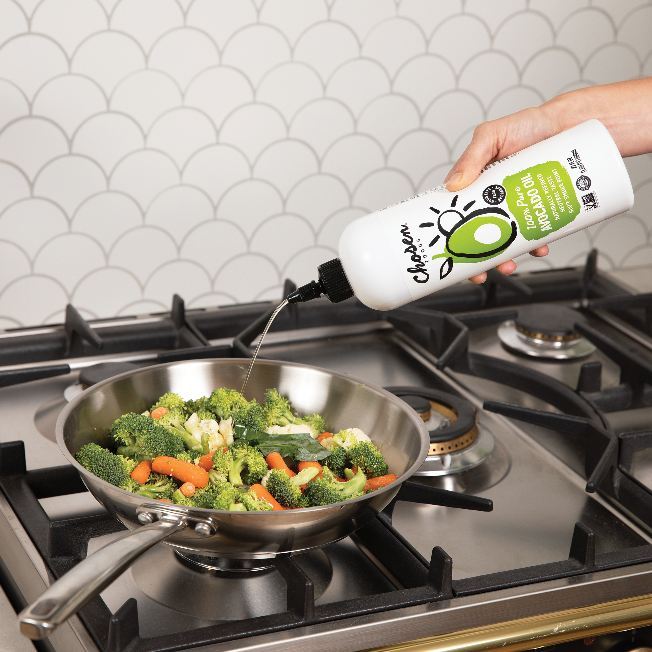 100% Pure Avocado Oil Squeeze 800ml Bottle | Chosen Foods