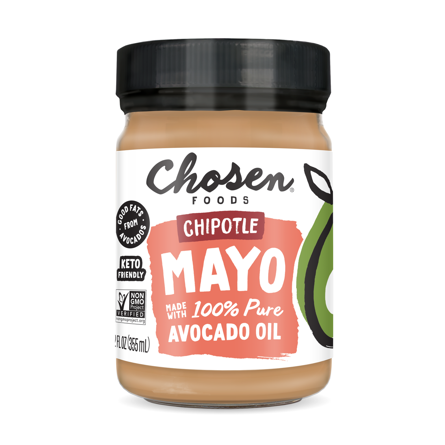 Chipotle Mayo 12oz – Chosen Foods