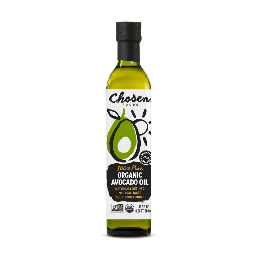 100% Pure Organic Avocado Oil for Cooking | Chosen Foods