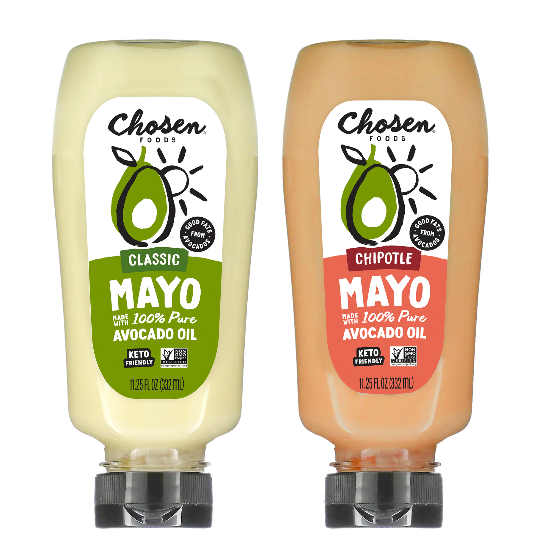 Classic Mayo & Chipotle Mayo Variety Pack | Chosen Foods