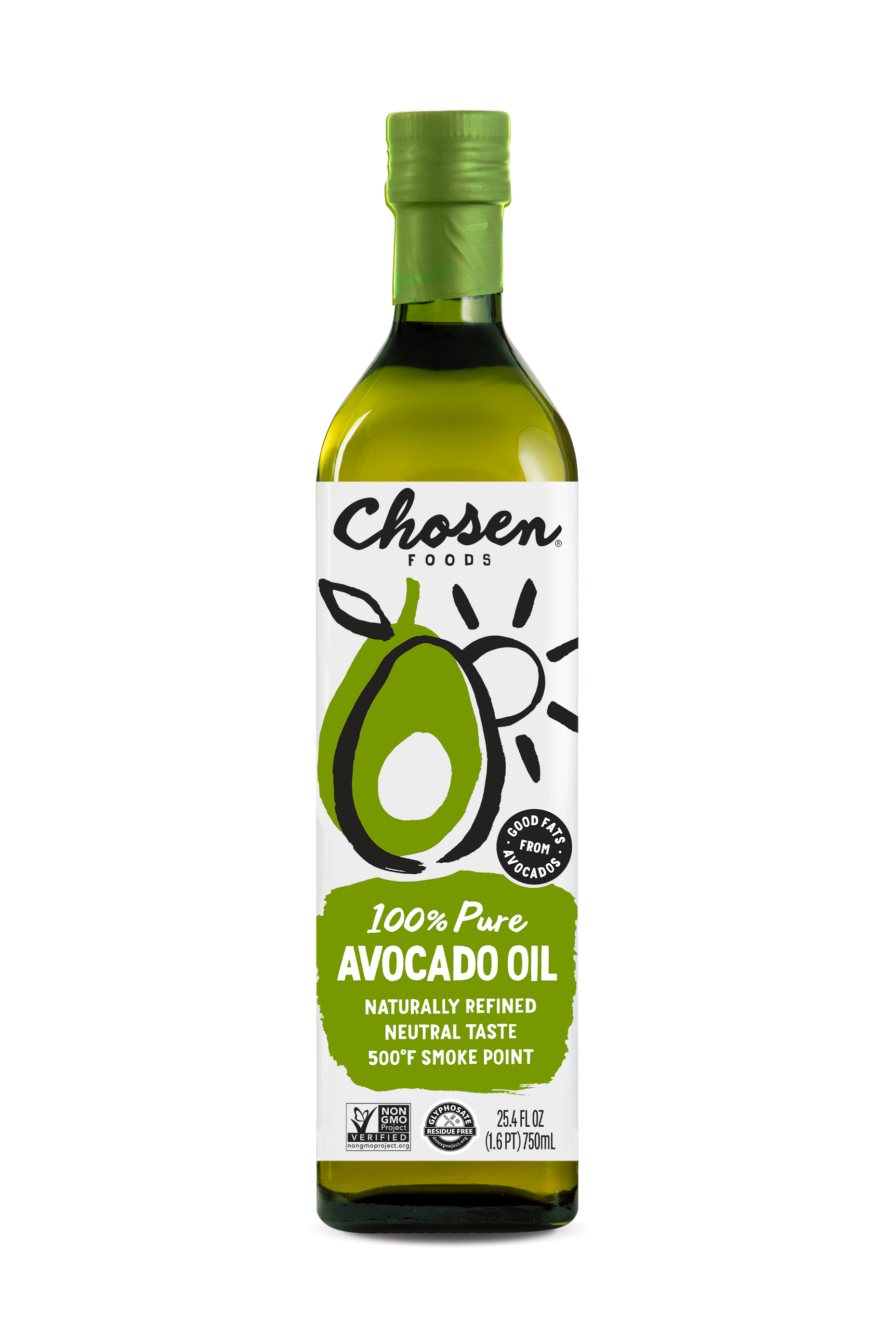 100% Pure Avocado Oil | Cooking Oil | Chosen Foods