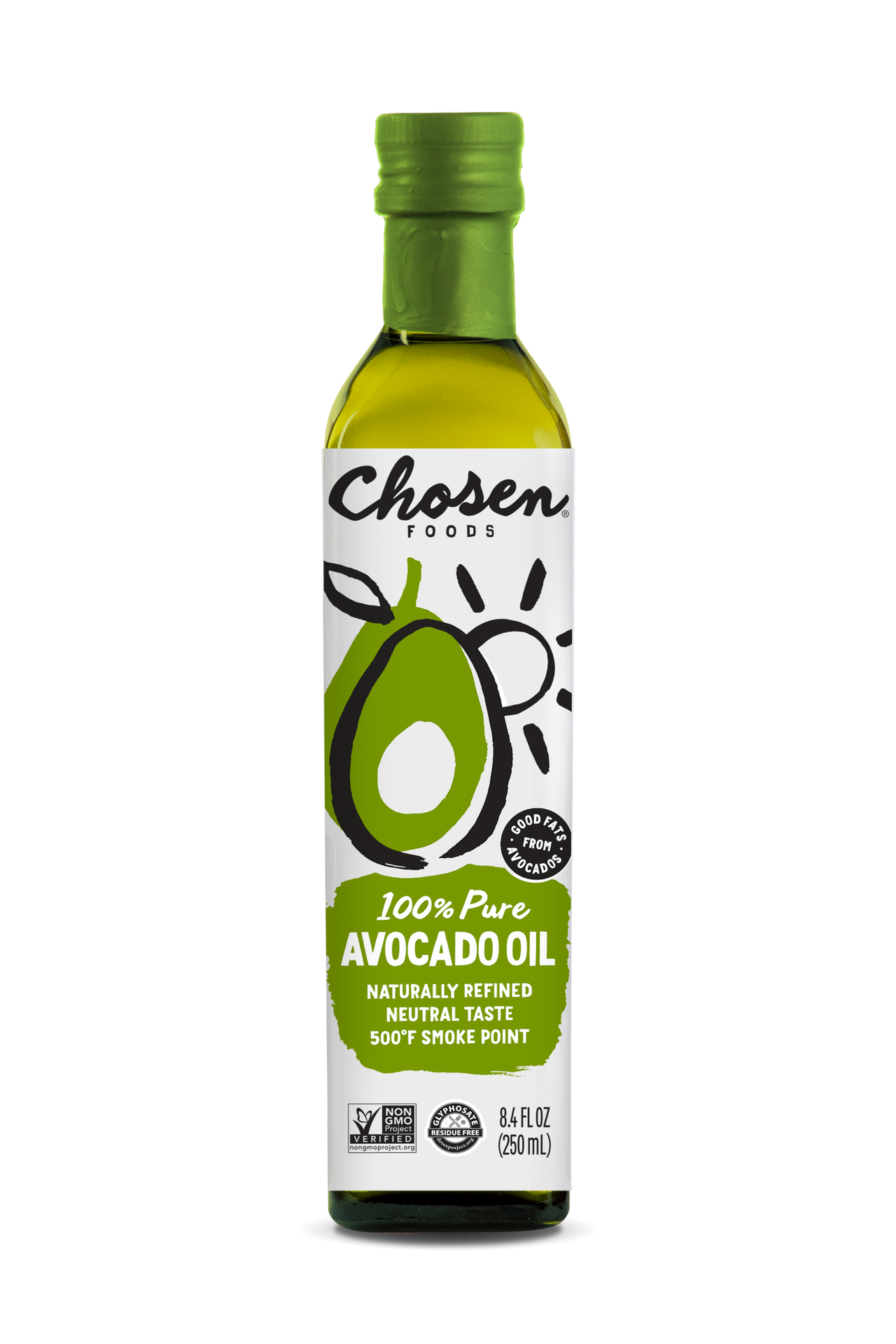 100% Pure Avocado Oil | Cooking Oil | Chosen Foods