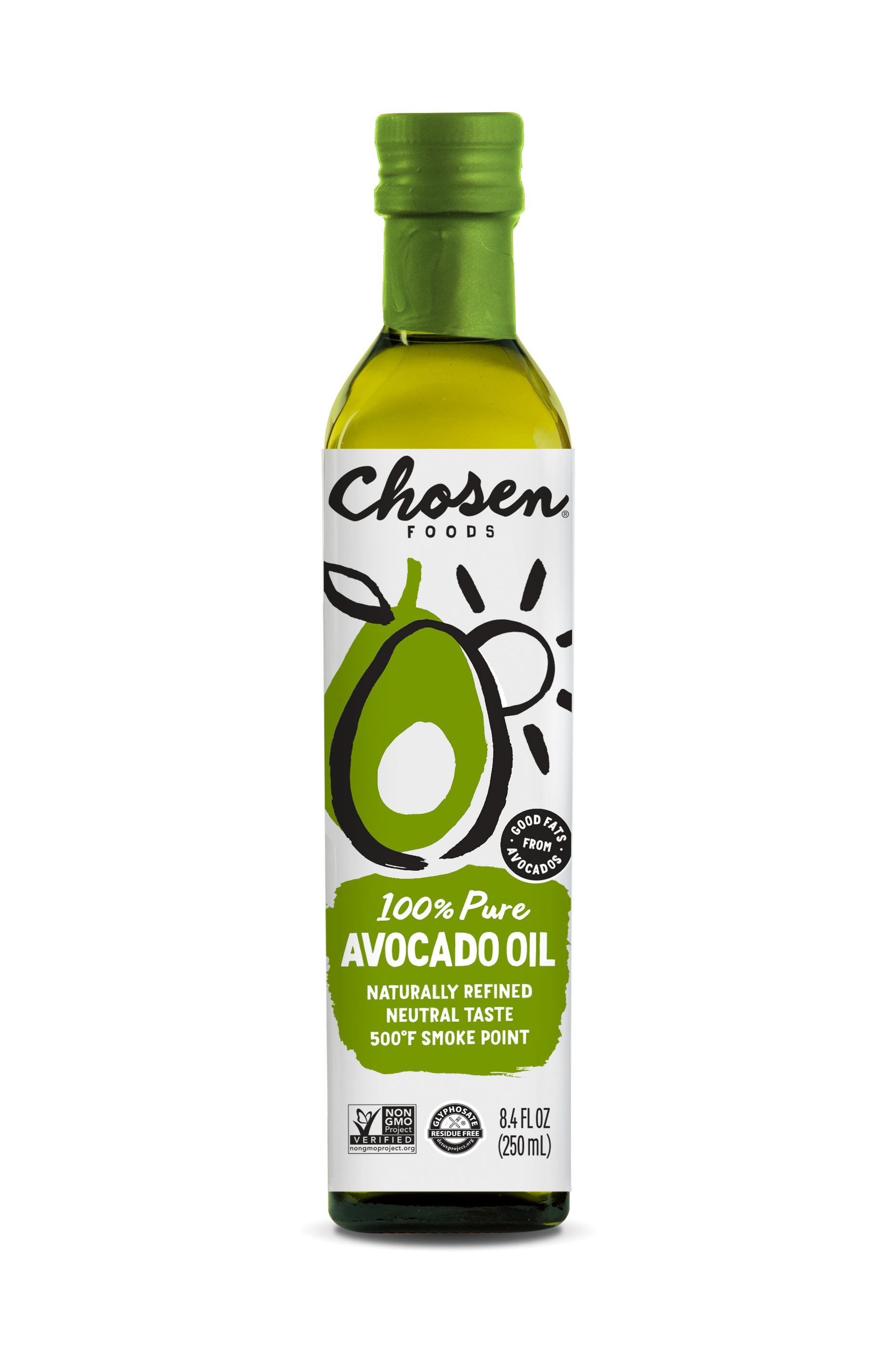 100% Pure Avocado Oil | Cooking Oil | Chosen Foods