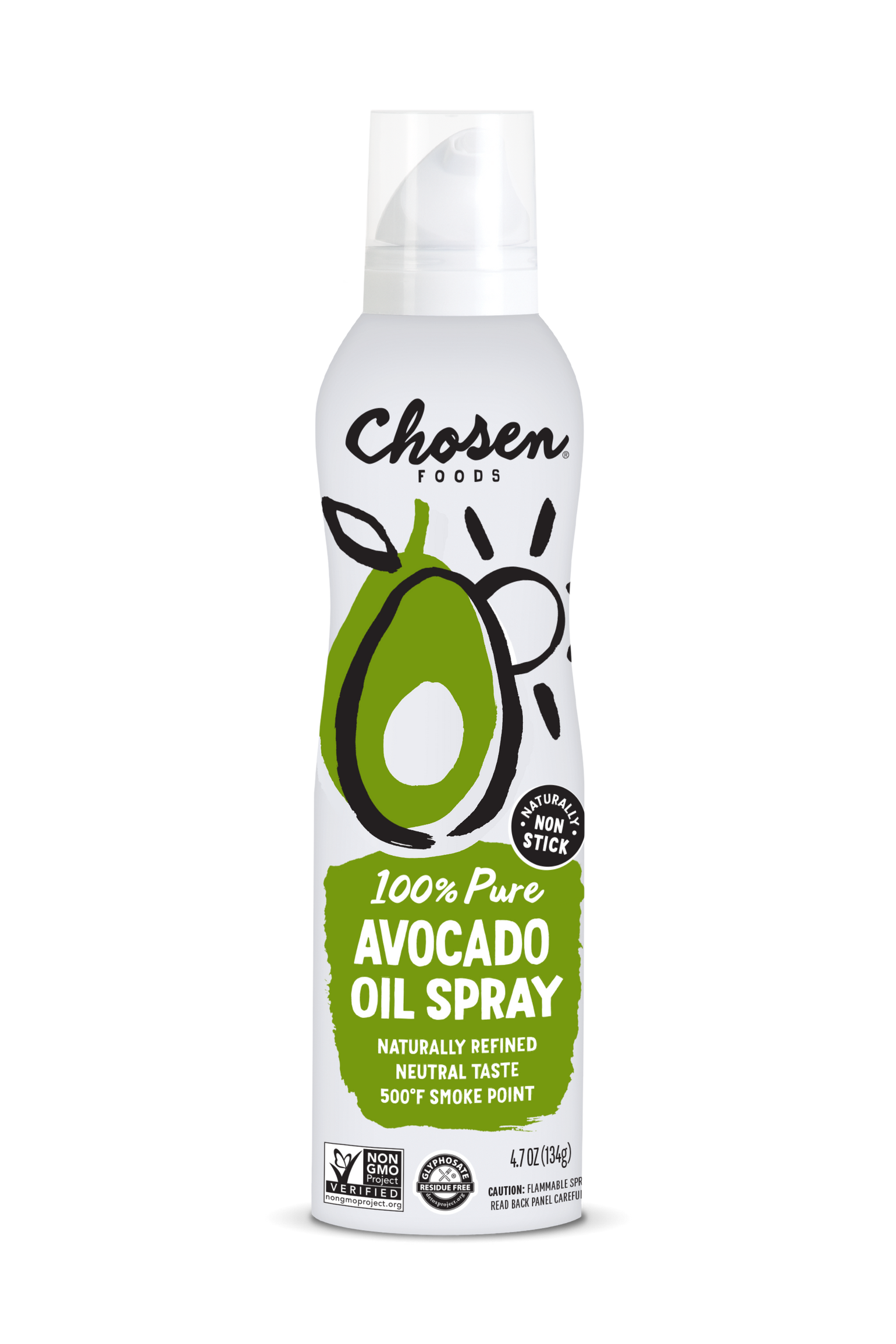 Avocado Oil Cooking Spray | Pure Avocado Oil | Chosen Foods